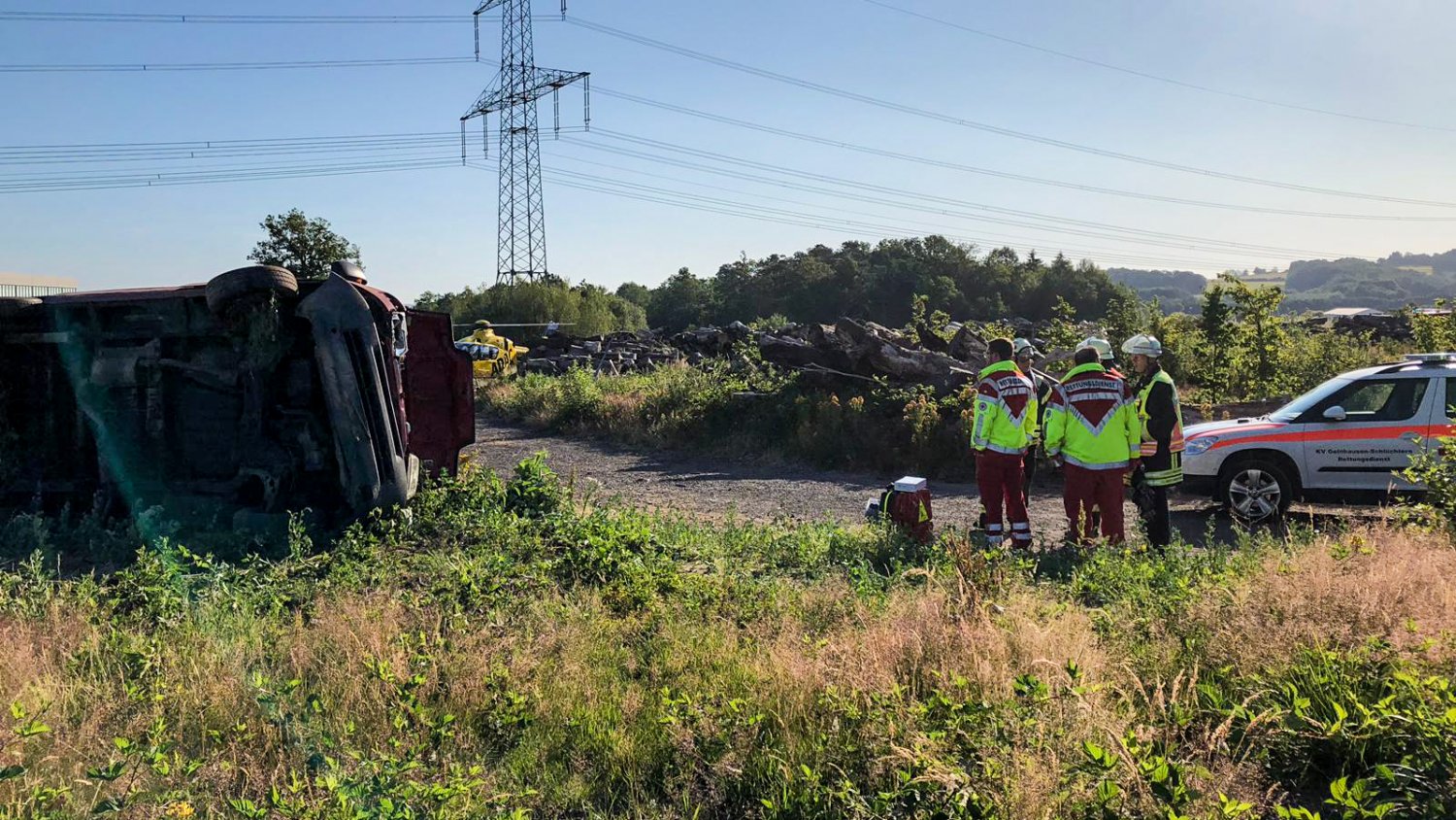 Festnahme bei schwerem Unfall auf der A66