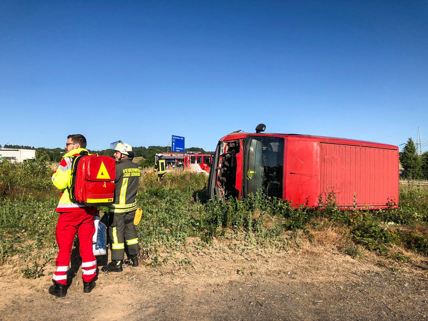 Festnahme bei schwerem Unfall auf der A66