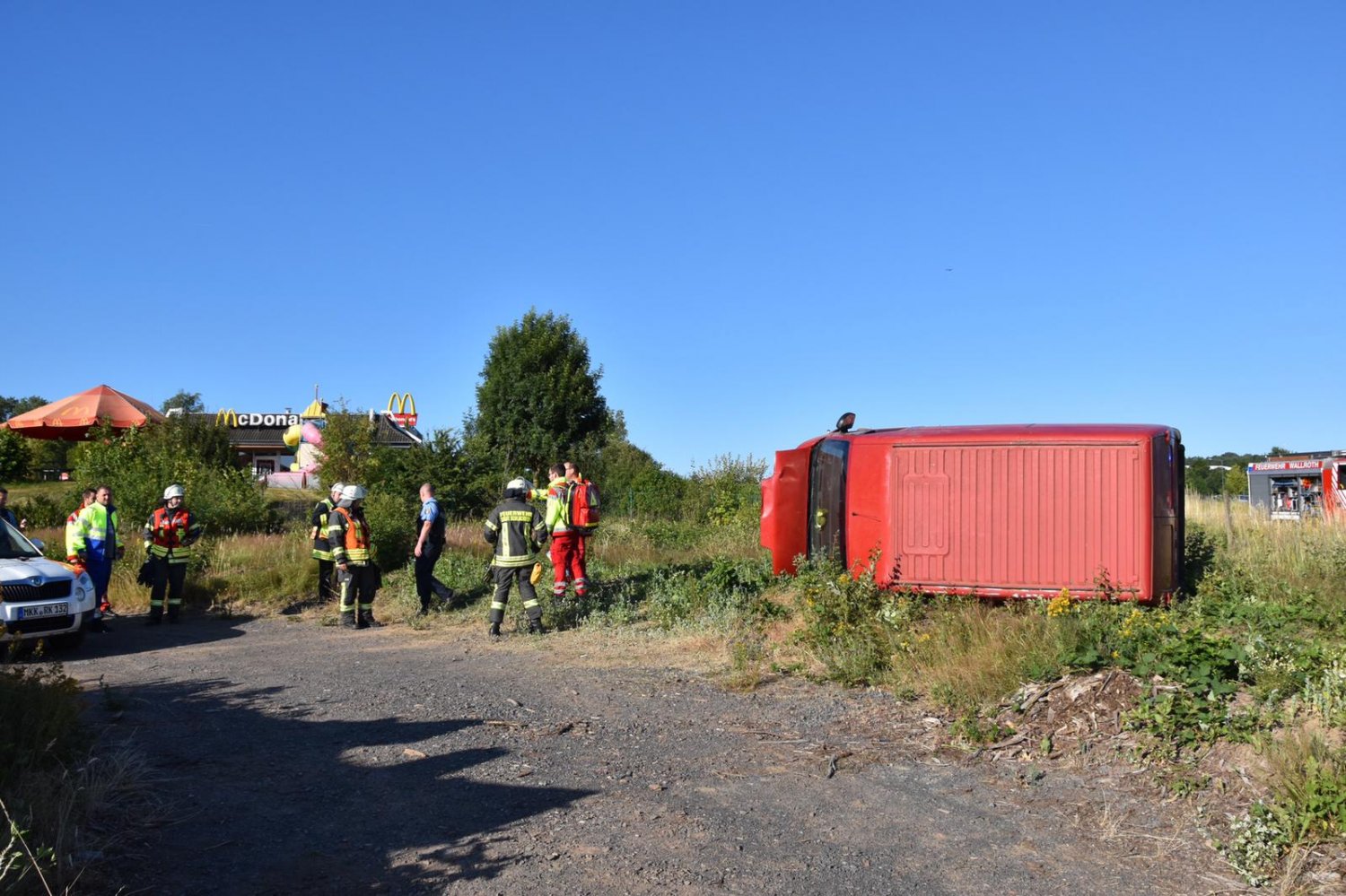 Festnahme bei schwerem Unfall auf der A66