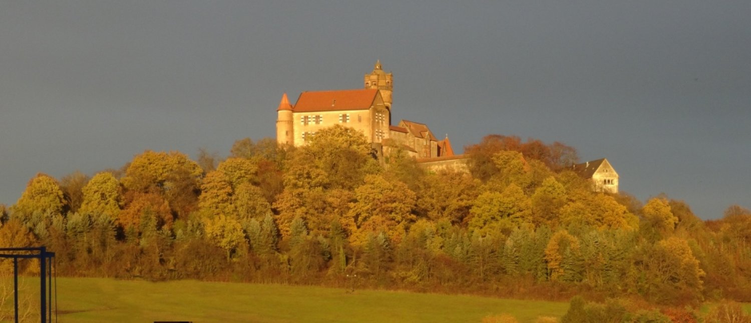 Leserbilder: Die Ronneburg übers Jahr hinweg und aus der Entfernung