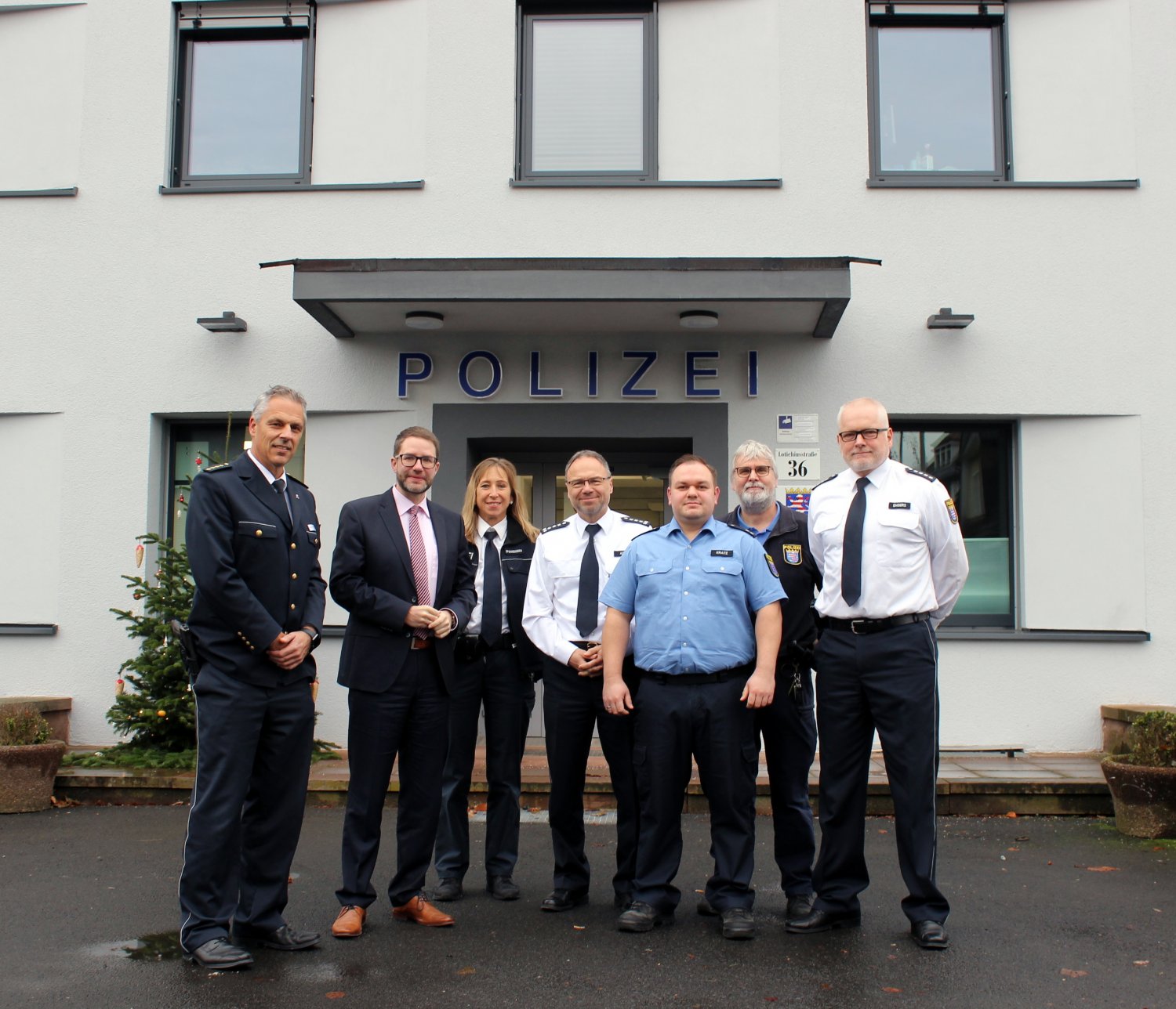 Landrat Stolz & Kreisbeigeordneter Ottmann danken Polizeikräften im ...
