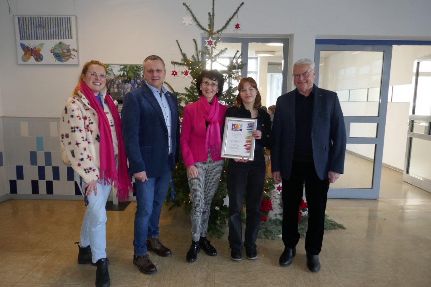 Gelnhäuser Schülerin erfolgreich bei Friedensplakat-Wettbewerb