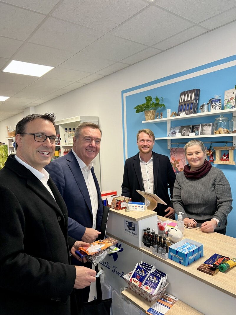 Oehl und Bartol informieren sich über Hanau aufLADEN